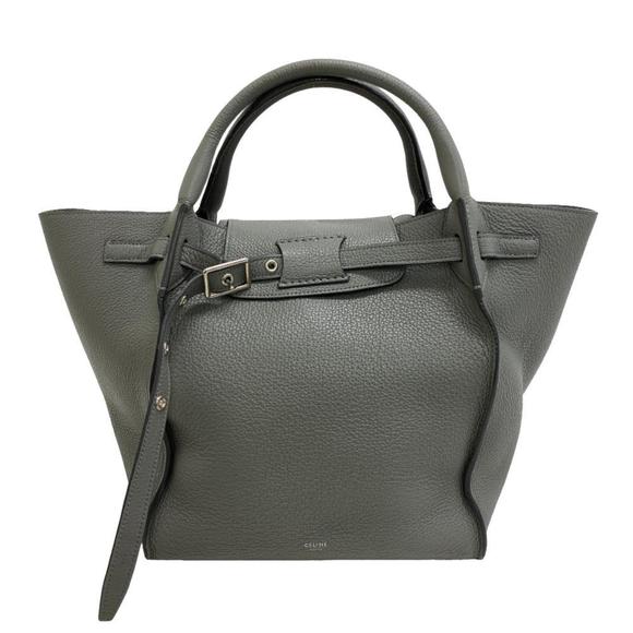 Celine | Bags | Celine Big Bag Small 2way Shoulder Handbag Gray Ladies ...